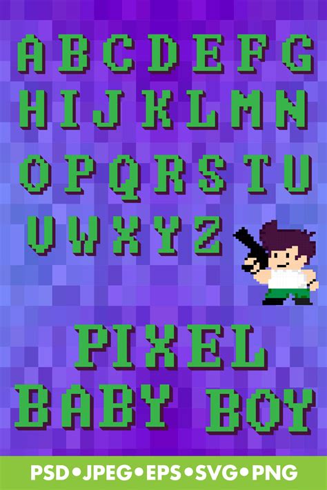 Pixel Font Pixels Babe Font Game Font Png Svg Otf Game Font Babe Fonts My XXX Hot Girl