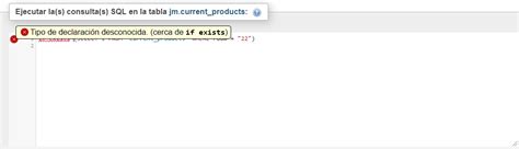 Php Por Que No Me Sale La Condicion If Exists En Mysql Stack Overflow En Español