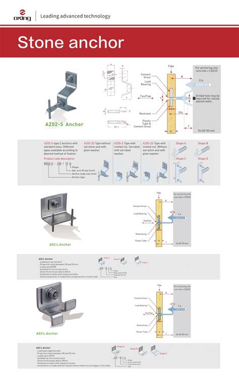 Oem Odm Custom Stone Cladding Z Bracket Manufacturers And Supplier
