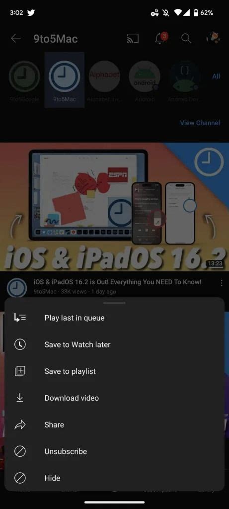 Test Youtubes New Video Queue Option On Your Phone Right Now