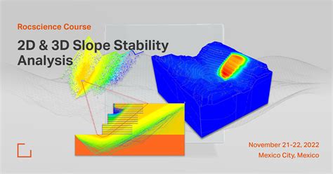 2d And 3d Slope Stability Analysis Rocscience Course