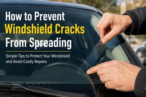 How To Prevent Windshield Cracks From Spreading