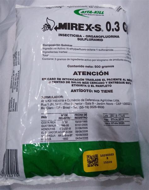 MIREX-S 0.3 GB ( PESO 500 GRS ) – Agrosalitre
