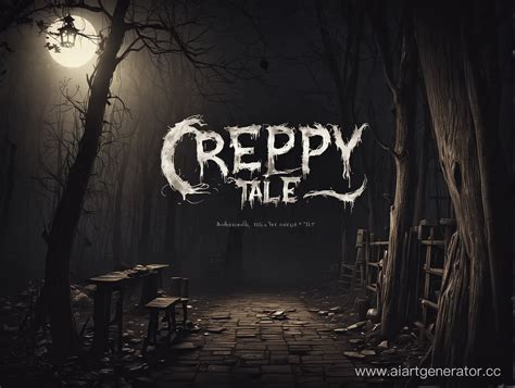 Dark Forest Encounter Creepy Tale Game Art Ai Art Generator