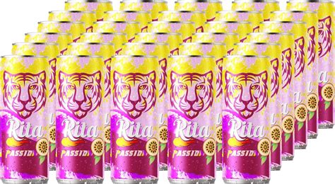 Rita Passion Flavors Sparkling Drink 30 X 240 Ml Buy Online At Best