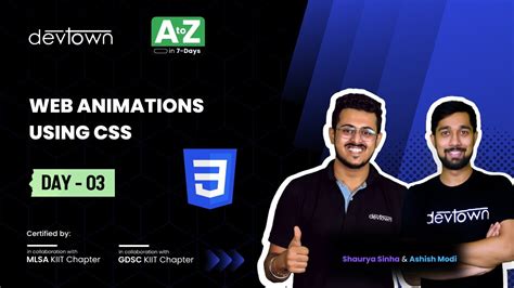 Live Day 03 Web Animations Using Css Complete In 7 Days Youtube
