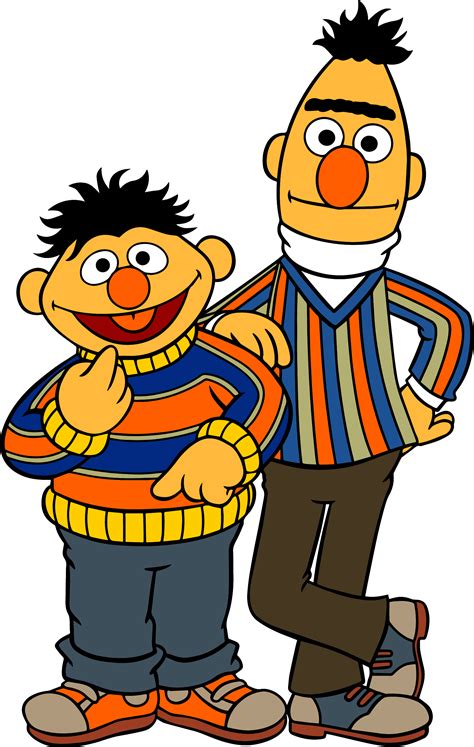 Bert And Ernie Svg Sesame Street Svg Sesame Street Clipart Inspire