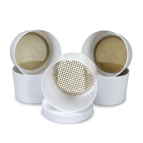 Screen Sieves Set Of 4 Stacking Plastic Sieves Lids And Storage