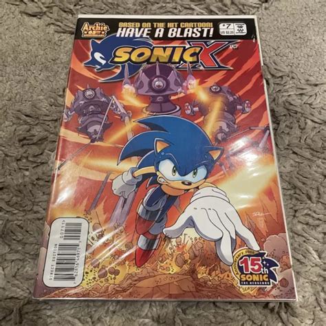 Sonic The Hedgehog X Archie Comic Issue 7 Rare Sega £21 52 Picclick Uk