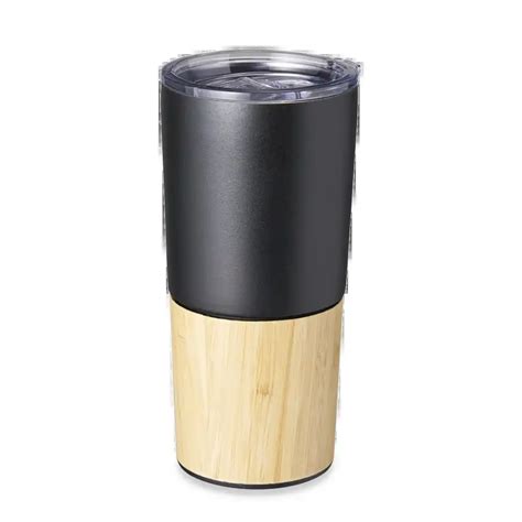 Copo Térmico Bambu 600ml Brindes Verdes