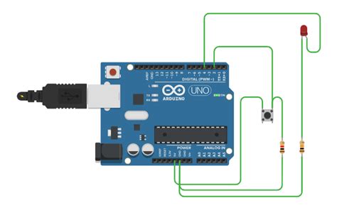 Circuit Design PrÁctica Arduino Con Tinkercad 2 Ejemplo 2 Tinkercad