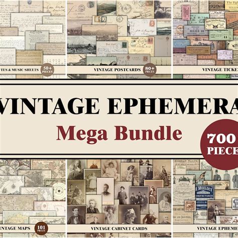 Ephemera Etsy