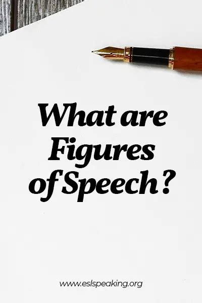 20 Figures Of Speech In English Meaning And Examples