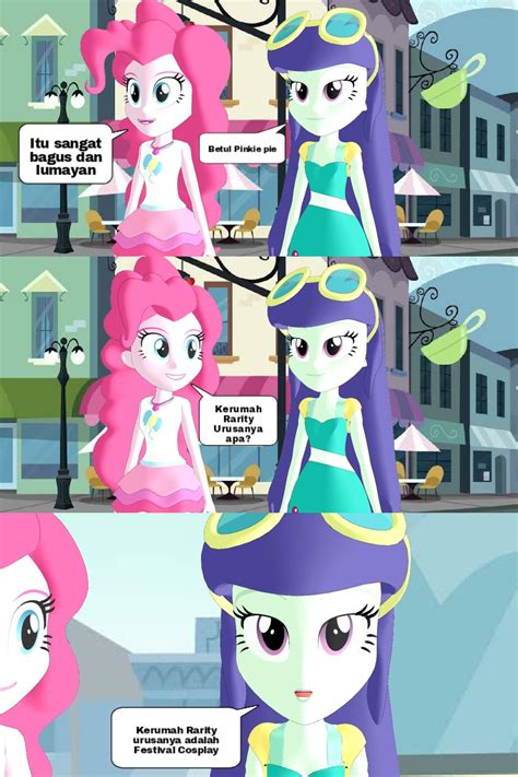 Pinkie And Blueberry Goes To Festival Cosplay Pt 1 By Masrendra On