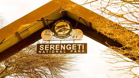 Entrance To The Serengeti National Park