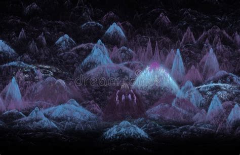 D Fractal Render Awesome Digital Art Paint Stock Illustration Illustration Of Energy