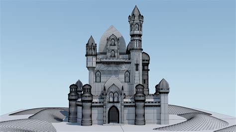 Palace 3d Model 159 Fbx Max Obj Free3d