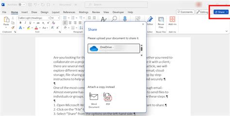 Ways To Share A Word Document In ONLYOFFICE Blog