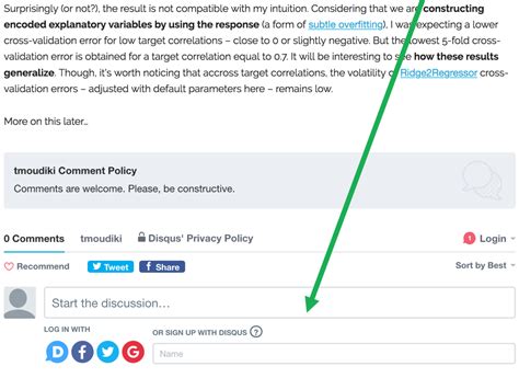 Comments Section And Other News