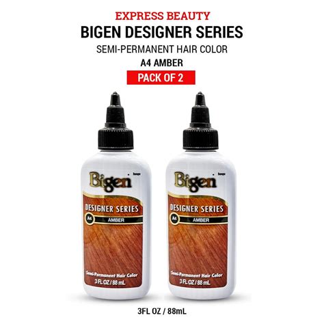 Express Beauty Hair Color Bigen Designer Series Vivid Shades Semi