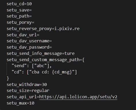 这里贴上群友的错误的配置方式 · issue 22 · kexue z nonebot plugin setu now · github