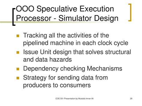 Ppt Out Of Order Speculative Execution Powerpoint Presentation Free
