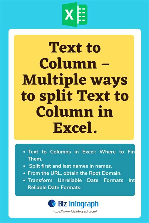 Text To Column Multiple Ways To Split Text To Column In Excel Excel