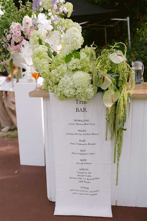 Finca La Concepcion Wedding With Izzy And Hayden Green Themed Wedding Wedding Cocktail Bar