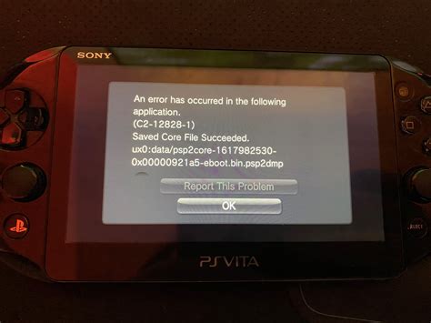 Please Help C2 12828 1 Error Vitashell R Vitapiracy