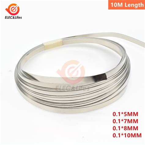 18650 리튬 이온 배터리 니켈 시트 플레이트 니켈 도금 스틸 벨트 스트립 커넥터 스폿 용접기 배터리 용접기 1 롤