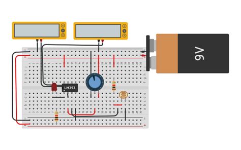 Circuit Design Class 6 Part 2 Lm393 Circuit Tinkercad