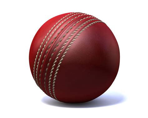 cricket ball free 3d model obj free3d