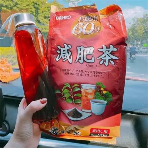 Trà Giảm Mỡ Bụng Genpi Tea Thảo Dược An Nhiên