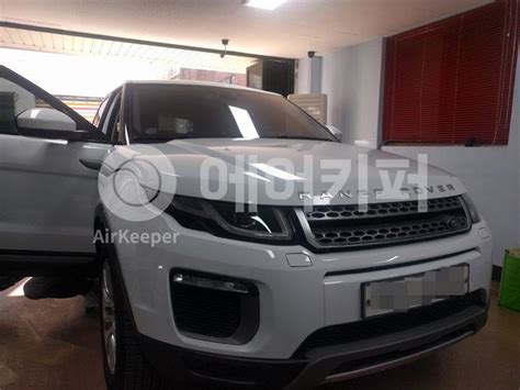 레인지로버 이보크 차량 에어컨 냄새제거 내시경 에바클리닝 시공 안내드립니다 시공실적 에어키퍼