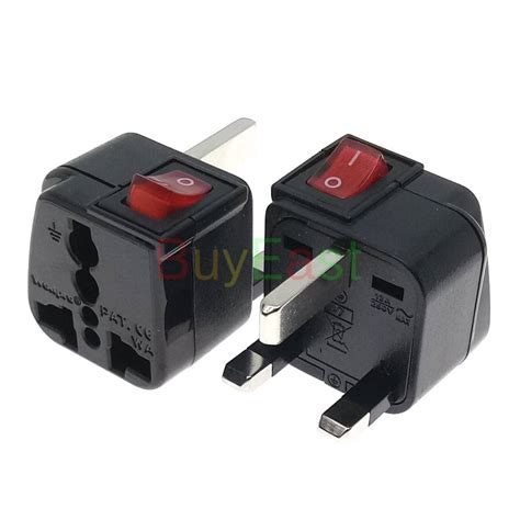 Universal To Uk Type G Electrical Plug Adapter Ac1 Vicedeal