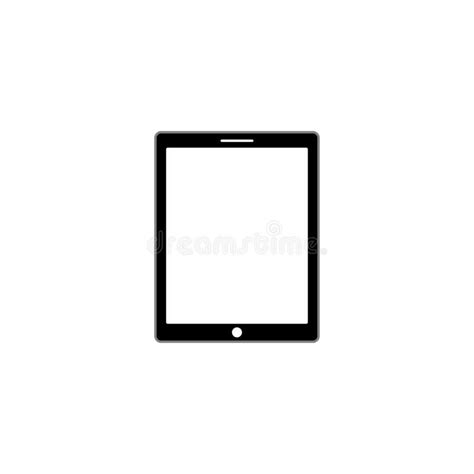 Tablet Gadget Icon Design Template Vector Isolated Illustration Stock
