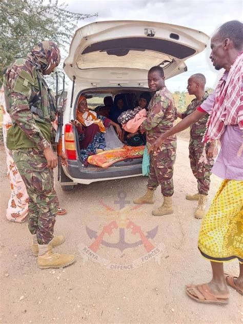 Act Of Kindness By Kdf Troops In Gherille Ministry Of Defence Kenya
