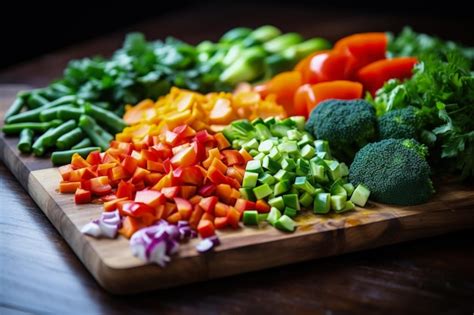 Premium Ai Image Vegetarian Day Dish