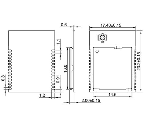 Mesh Module For Iot Connectivity Nrf52840 Ms88sf23 Minewsemi