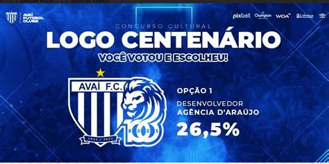 Novo Escudo Do Avaí Para Comemorar Centenário Em 2023 Ataque Marketing