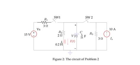 solved 2 problem 2 consider the circuit depicted in fig 2