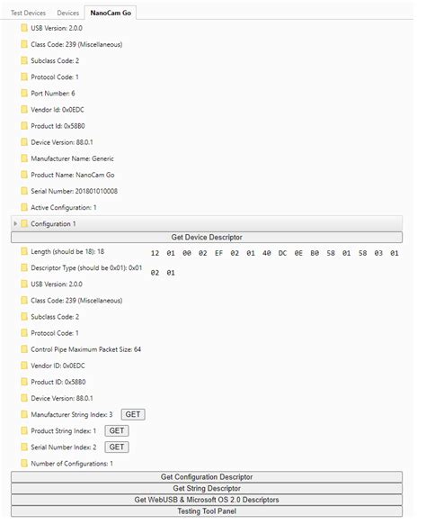 Reactjs How Can I Access Uvc Camera From Usb Set Get Commands While It Is Videoinput