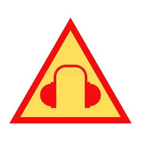 Headphones Warning Stock Illustrations 1749 Headphones Warning Stock