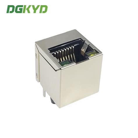 Krj 180cnl Vertical Entry Rj45 Connector Single Port Integrated