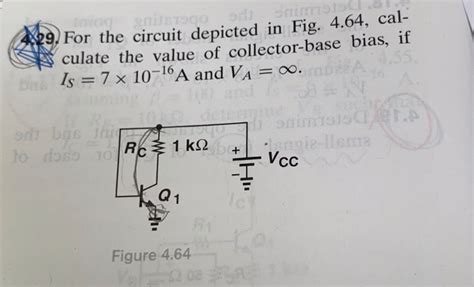 Solved For The Circuit Depicted In Fig 4 64 Cal Culate