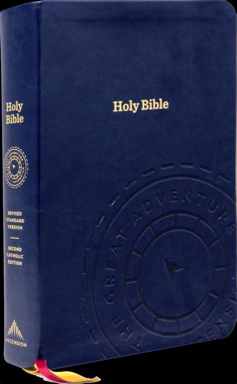 Download Navy Blue Catholic Adventure Bible