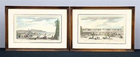 After J Rigaud Etchings Of Versailles