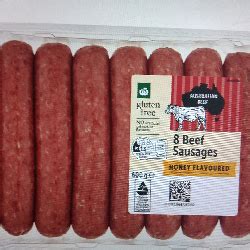 Check Halal Status Of Woolworths 8 Beef Sausages Honey Flavored 600g