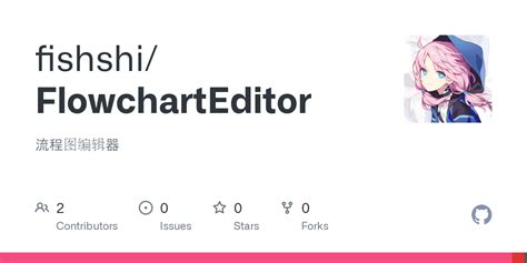 GitHub fishshi FlowchartEditor 流程图编辑器