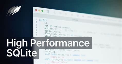 High Performance Sqlite Course Codelier